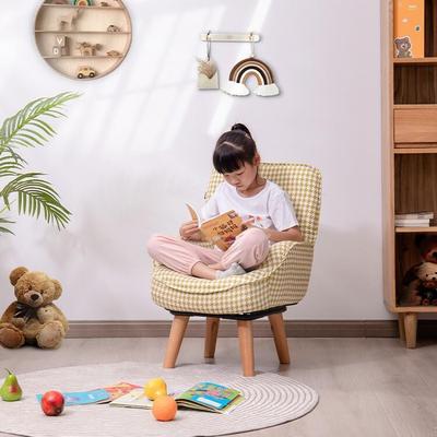 懒人日记可拆洗儿童沙发椅阅读角书房学习旋转小沙发阳台看书椅子