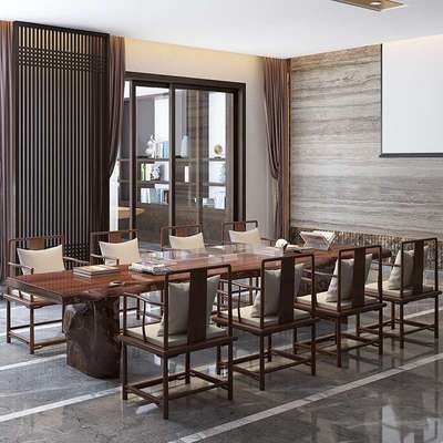 中式古典实木桌组椅禅合家用书房意电QY-12090脑办公桌室办公不规