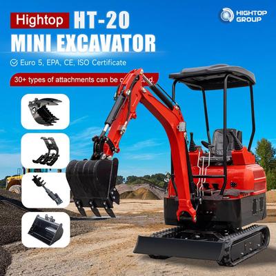 出口欧洲直供HT20型挖掘机 2吨挖机生产安徽内蒙小挖微挖价格