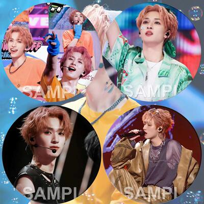 严浩翔周边diy明星爱豆TNT应援吧唧镭射亮膜徽章diy书包挂件饰品