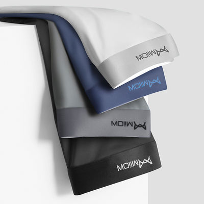 极速4Pcs Lot Men Boxer Shorts GrBaphene Antibacterial Ice Si