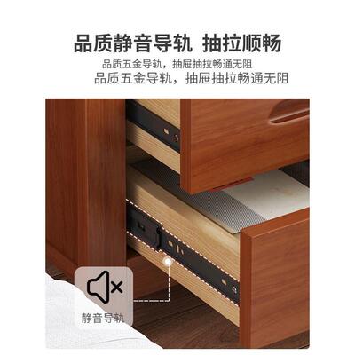 品实木床头成免柜安子装轻奢极简柜家用卧室床边收纳储物56149HZ8