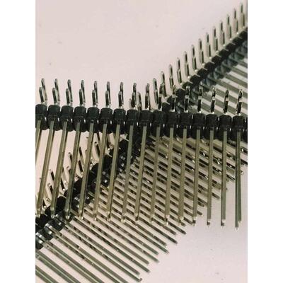 2.54mm2*40P加长双排弯针90度插针直针长3/7/9/10/12/15/20/30mm