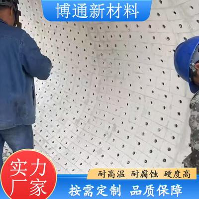 氧化铝陶瓷贴片电厂管道修复内衬贴片工业有孔无孔氧化铝陶瓷衬板