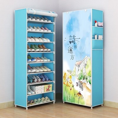 shoe rack Assembly Shelf Shoes Storage saving Stand Racks