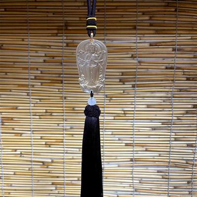 惠古琉璃默利支天菩萨挂件男女本命年车挂车内挂件居家玄关装饰品