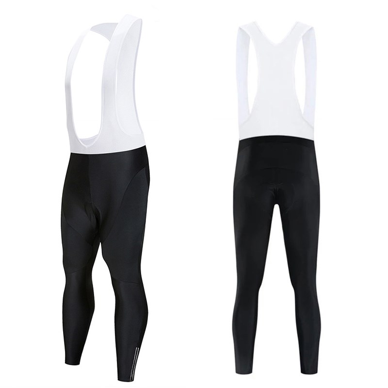 公路自行车背带骑行裤春秋季透气带坐垫长裤山地单车裤子骑行服