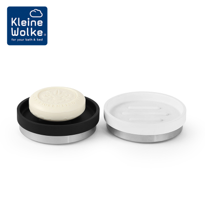 Kleine Wolke德国进口轻奢树脂肥皂盒家用化妆室沥水香皂盒免打孔