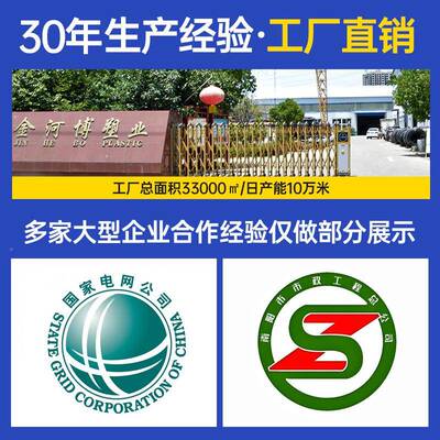 现LLK货m拉pp管市电力工程电缆线穿线管政工电程拖管穿线管mpp电