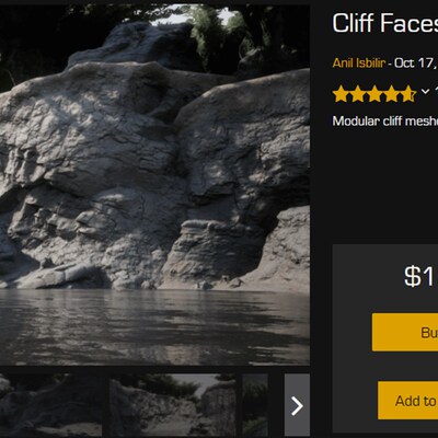 新品Unreal - Cliff Faces 4.1T6 - 4.26