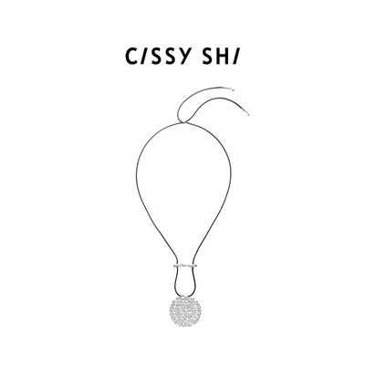 CISSY SHI温蒂妮的记忆系列相逢项链蜡线百搭新品长款小众礼物女