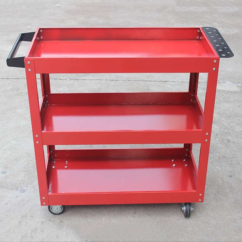 汽功修维修工具三层手推车动多能车95零件车移修车工具架子层