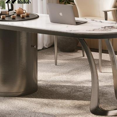 轻奢茶公台大阳台家小户型茶桌椅组合体两无品牌/一用功夫泡办室