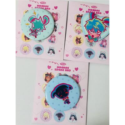 韩咖谷Alien stage异性舞台二周年快闪ivan till兔子Q版吧唧 包邮