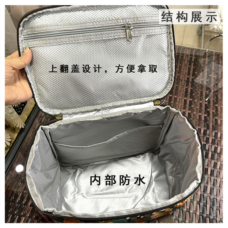 手提野餐包防水铝箔野餐保温袋大号保温包加厚保鲜冰包外卖送餐箱