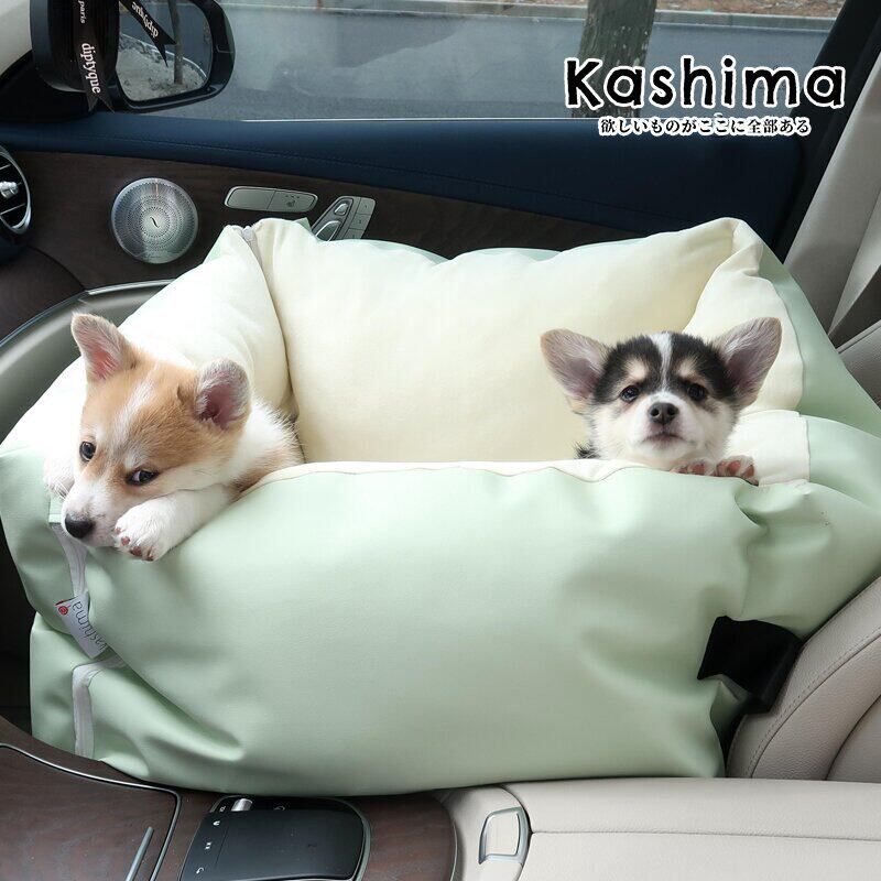 Kashima青森宠物车载窝垫猫狗坐车出行安全座椅四季通用