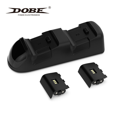 DOBE新品Xbox SeriesS/X手柄座充带LED灯XBOX ONE S/X手柄充电器
