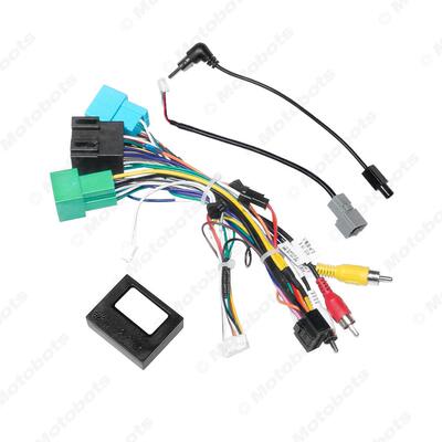 适用2020款菲亚特Toro/Strada 改装大屏导航电源线16P尾线解码盒