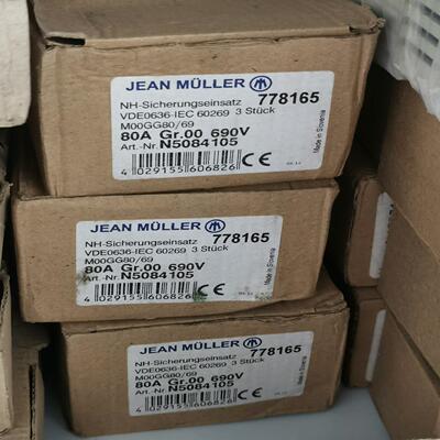 金米勒JEAN MULLER 熔断器~询价