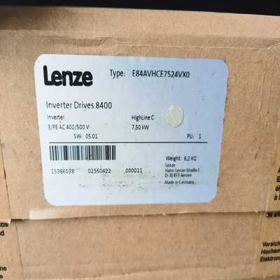 询价E84AVHCE7524VX0伦茨伺服控制器，原包装，实