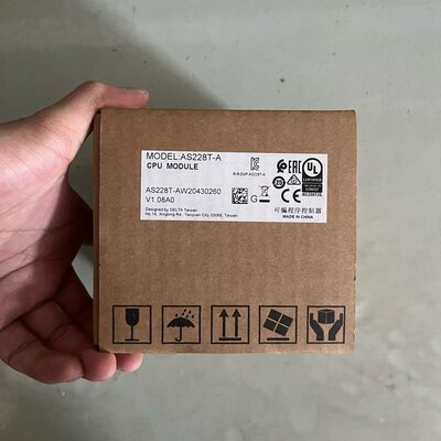 台达AS228T-A CPU模块，原装正品，全新未拆封，带原