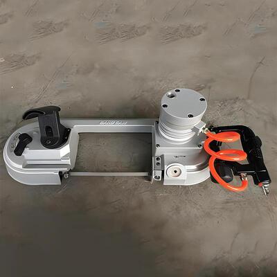 无火花煤矿气动切割锯DLY-10QS2手持气动切割带锯便携式起动锯