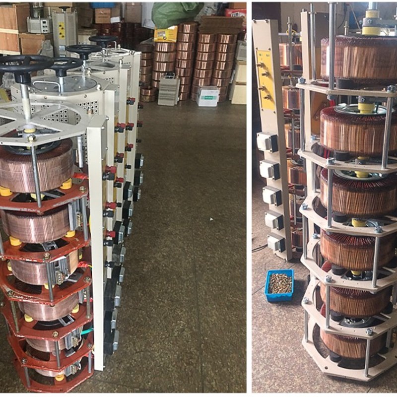 三相全自动自耦接触式调压器线圈大功率隔离线圈环形变压器稳压器