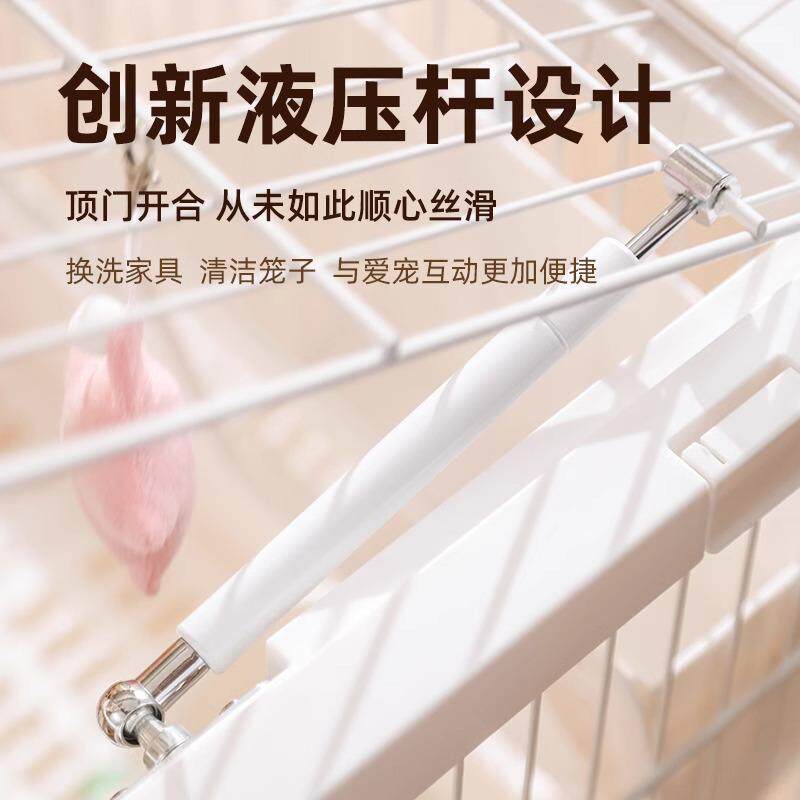 达洋兔笼大号全景高透明玻璃家用防喷尿双开门笼子侏儒别墅R81PRO