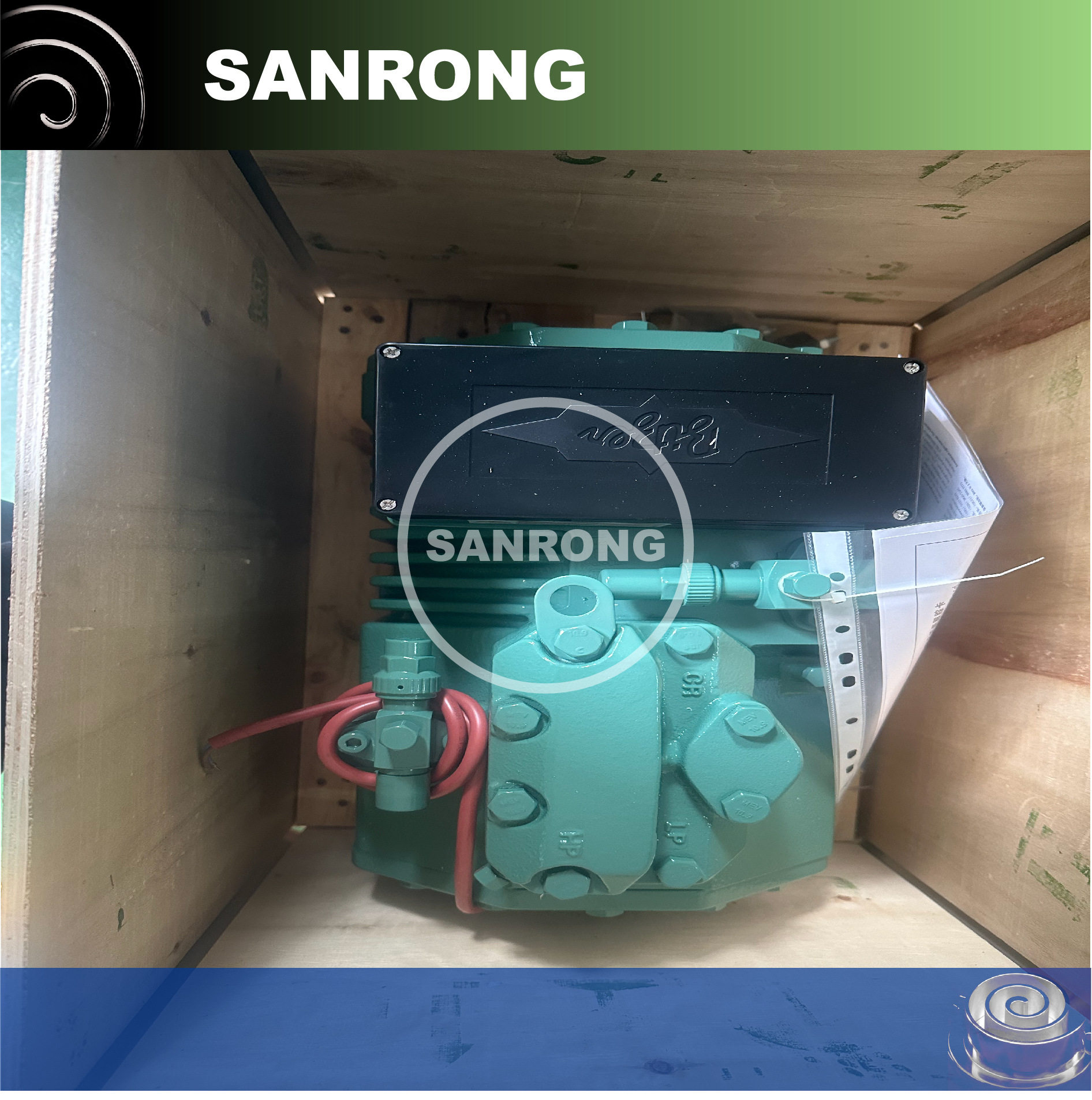 8GE-60Y-40P 比泽尔压缩机 60 匹工业制冷设备配件