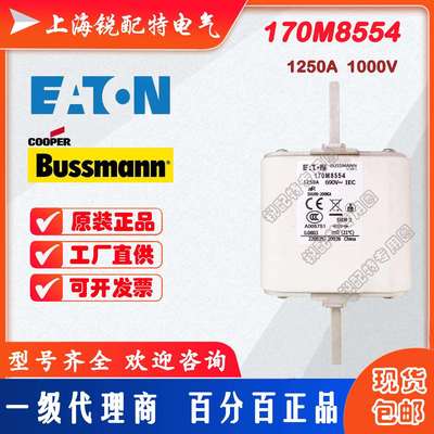 170M8554 快速熔断器 690V 1250A 巴斯曼BUSSMANN保险丝