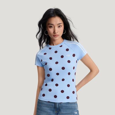 滔搏adidas阿迪达斯三叶草女子舒适运动休闲短袖T恤KV1192