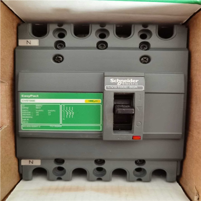 施耐德断路器CVS100E，4P80A，保证全新原装正品，配