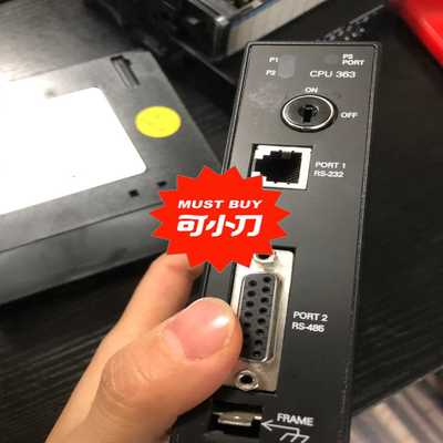 IC693CPU363九成新 发货前可通电~询价