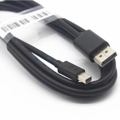 芬芳原装DELLHP雷电Mini DisplayPort转DP线迷你DP转大DP连接*