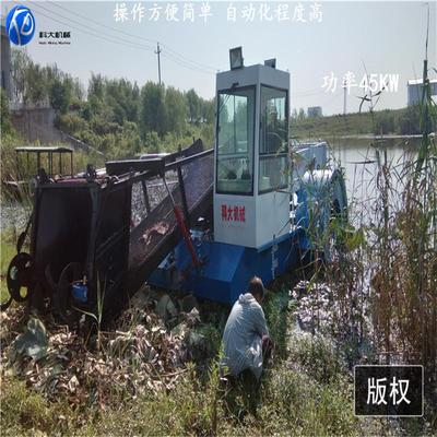 江苏句容水葫芦打捞船 小型河道全自动割草船 青州供应