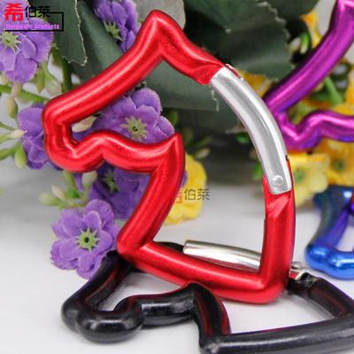 希伯莱马头彩色异型扣 铝合金玩具水壶箱包登山扣