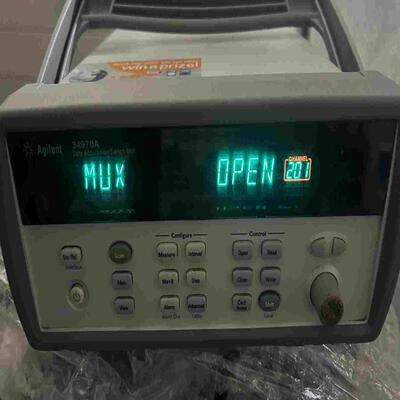 询价拍~安捷伦34970A数据采集器 带三张34901A