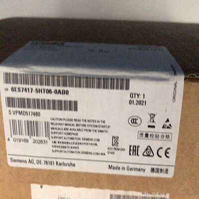 6ES7417-5HT06-OABO未开封，联系~询价