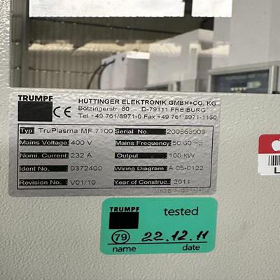 询价~霍廷格中频电源TruPlasma MF7100 议价