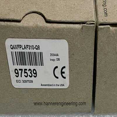 Q4XFPLAF310-Q8邦纳BANNER激光测距传感器（gg设备）