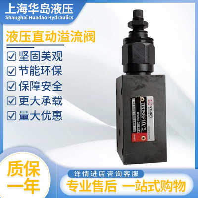 上海华岛液压溢流阀DBDH6P10B/25/100/200/315 DBDS10P/G/K8/15