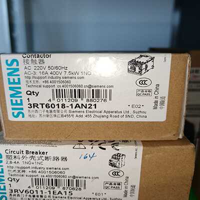 3RT6018-1AN21接触器~询价