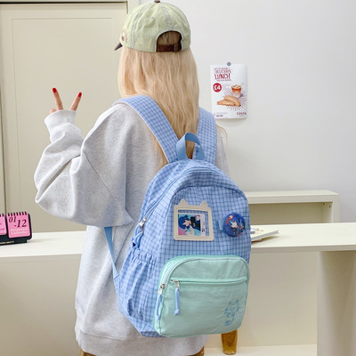 新款学生书包日系ins风高颜值格
