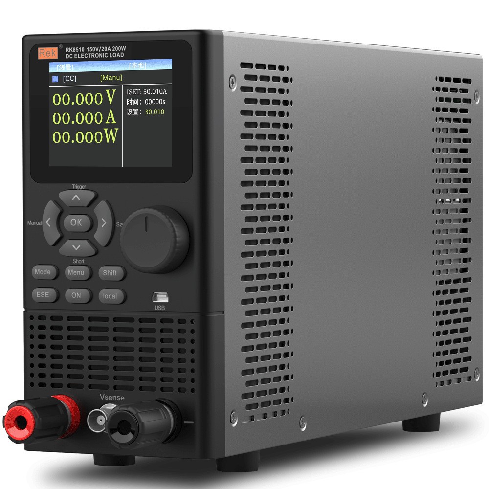 美瑞克RK8510直流电子负载400W可编程负载测试仪电池容量内阻测试