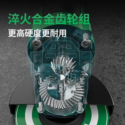 耐斯电无刷锂N角磨机AS03-DNX10艾0Li充电角向磨光机切割打磨手砂