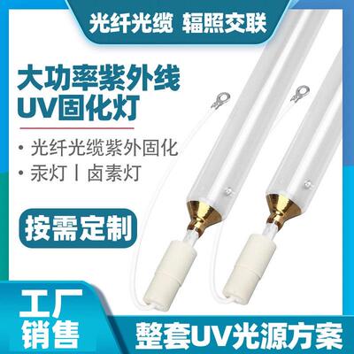 5kw汞灯汽车大灯上光uv固化灯5.6kw高压汞灯紫外光固化灯uvlamp