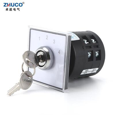 【厂家供应】卓超牌 LW6Y-2/C121 带锁型转换开关 现货