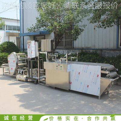 自动商用千斤张机 设NYH豆制品加工备 时产500豆腐皮生产线