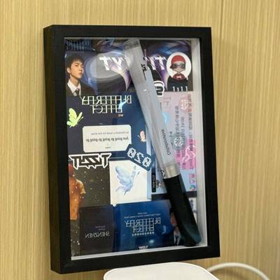 周四深度巡演演唱会支持棒存储相框名人支持对象周边透明防尘显示