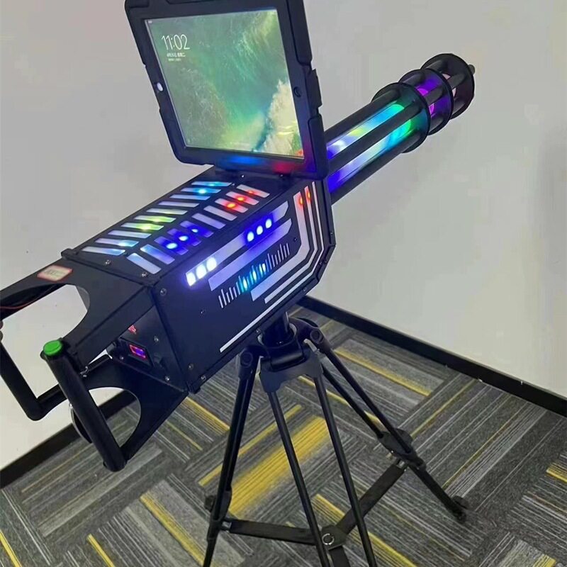 3D体验AR加特林游戏机网红加特林游戏机户外摆摊设备广场VR实景